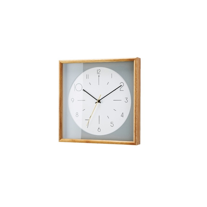 ウォールクロック INTERFORM カードル ウォールクロック Cadre 時計 掛け時計 雑貨 電波時計 CL-4059 インターフォルムグラフィカル 高級感 デザイナーズ家具・デザイン ...