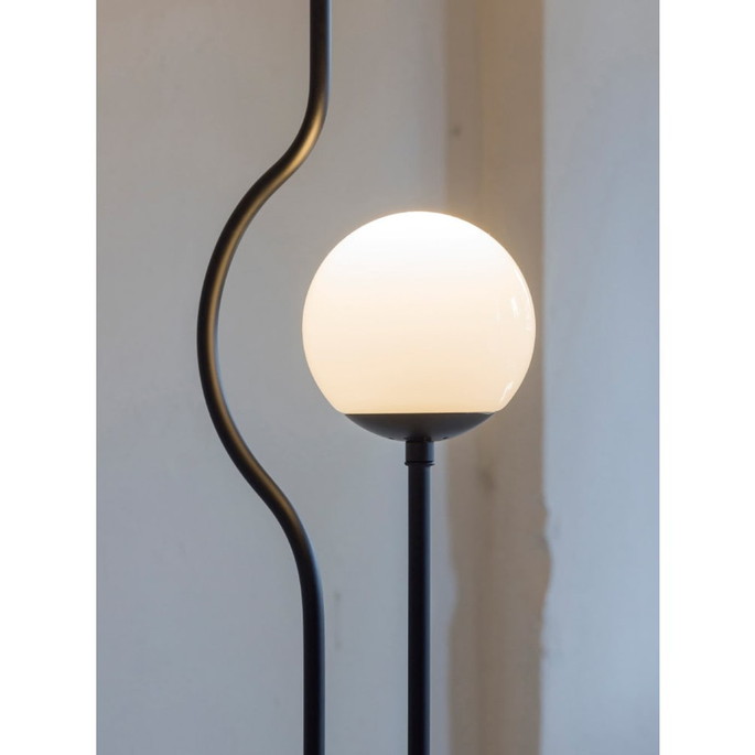 シュマン フロアライト（LED電球付き） INTERFORM Chemin 照明 ライト 照明器具 LT-4458 インターフォルムシャープ モダン シンプル デザイナーズ家具・デザイン家具 ...